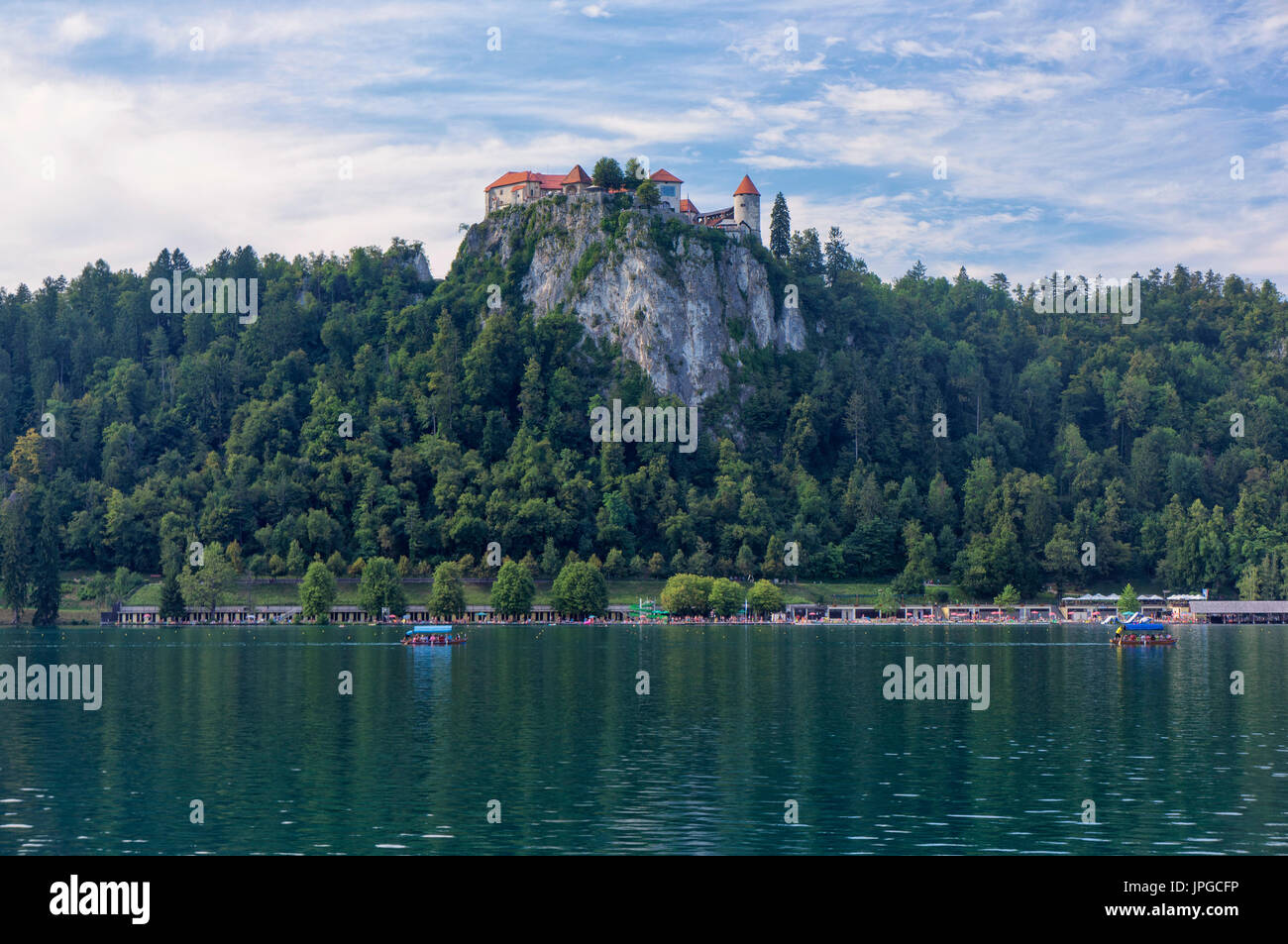 Bled castle famous medieval hi-res stock photography and images - Alamy