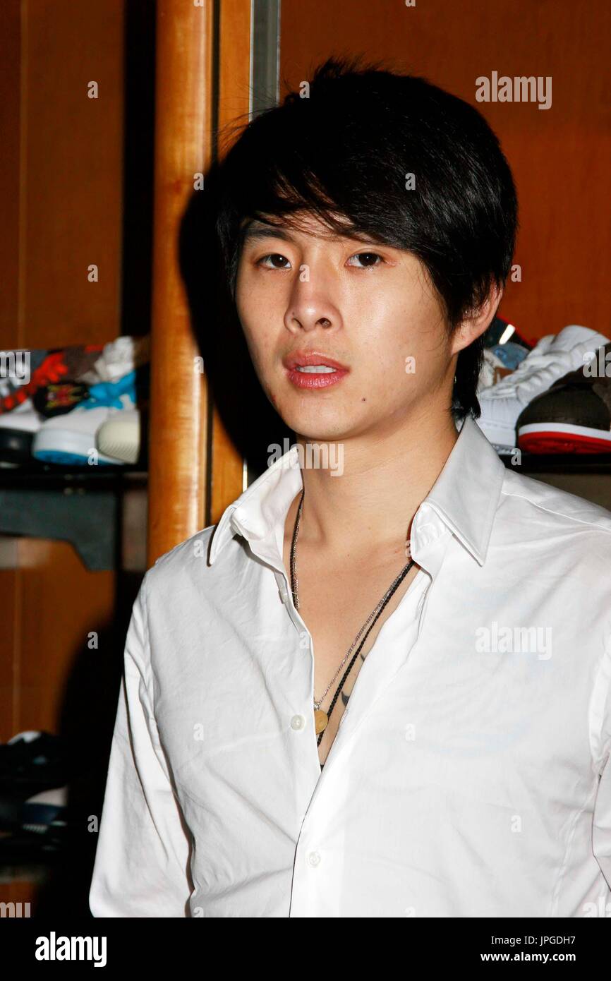 Justin Chon Interview and Photo Op held at Justin's clothing store ...
