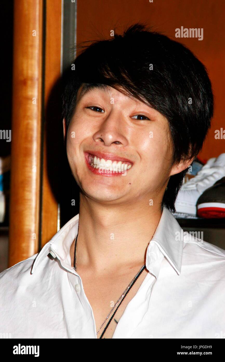 Justin Chon Interview and Photo Op held at Justin's clothing store ...