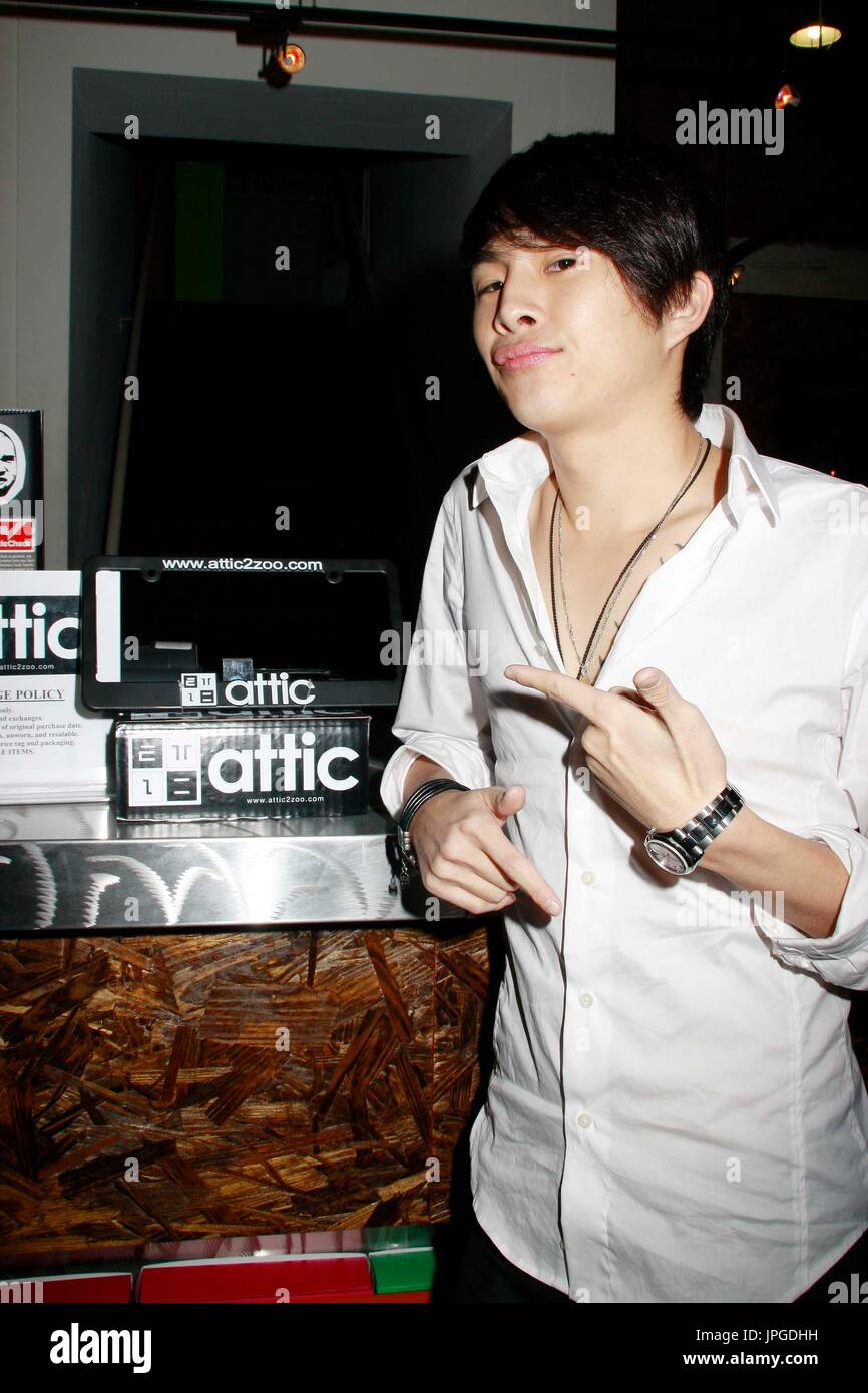 Justin Chon Interview and Photo Op held at Justin's clothing store ...