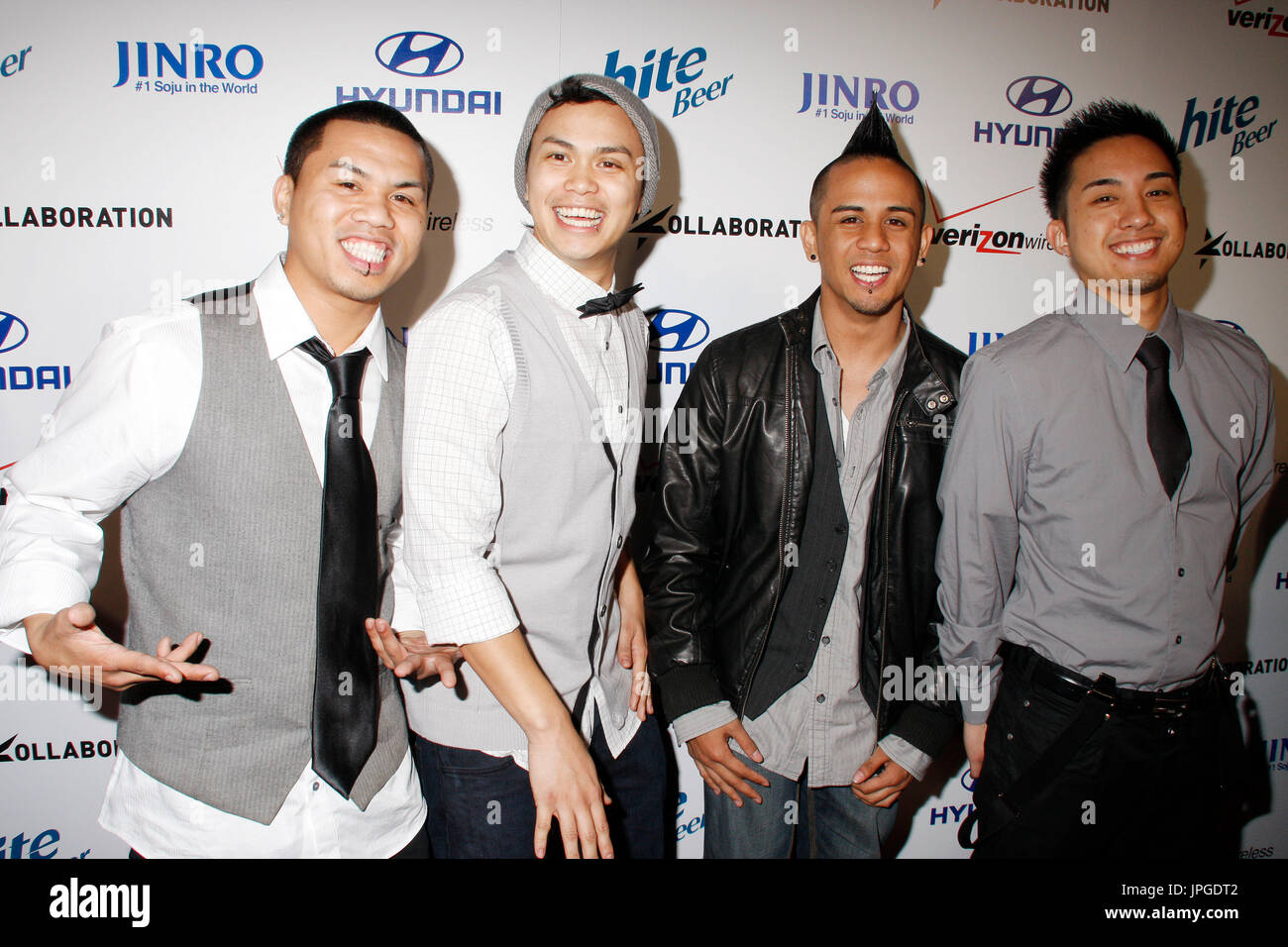 Jun Quemado, Jeff Viray, Jed Florano and Jason Lim of Team Millennia at ...