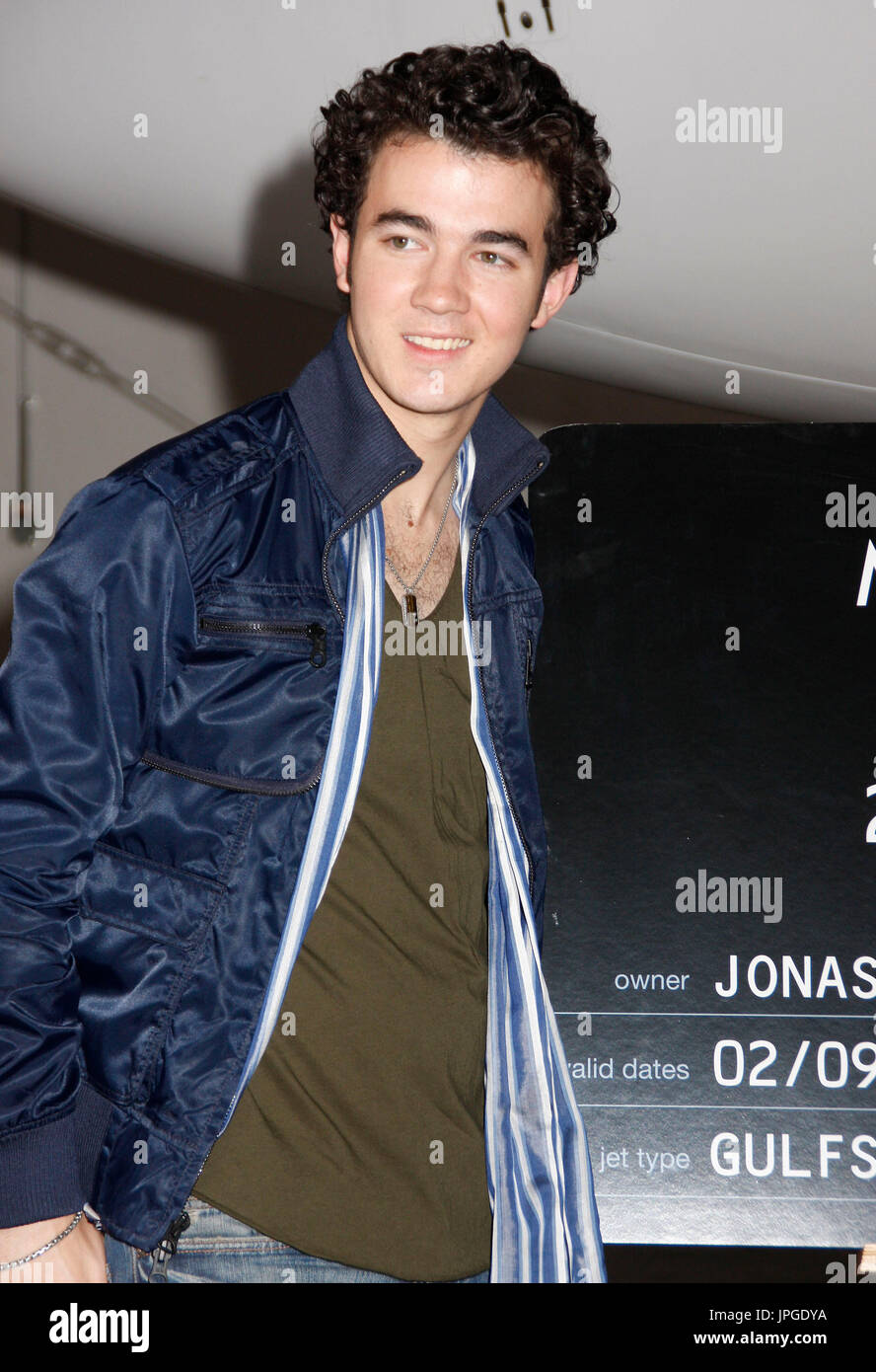 Kevin Jonas at the JONAS BROTHERS SURPRISE THEATER INVASION Cross ...