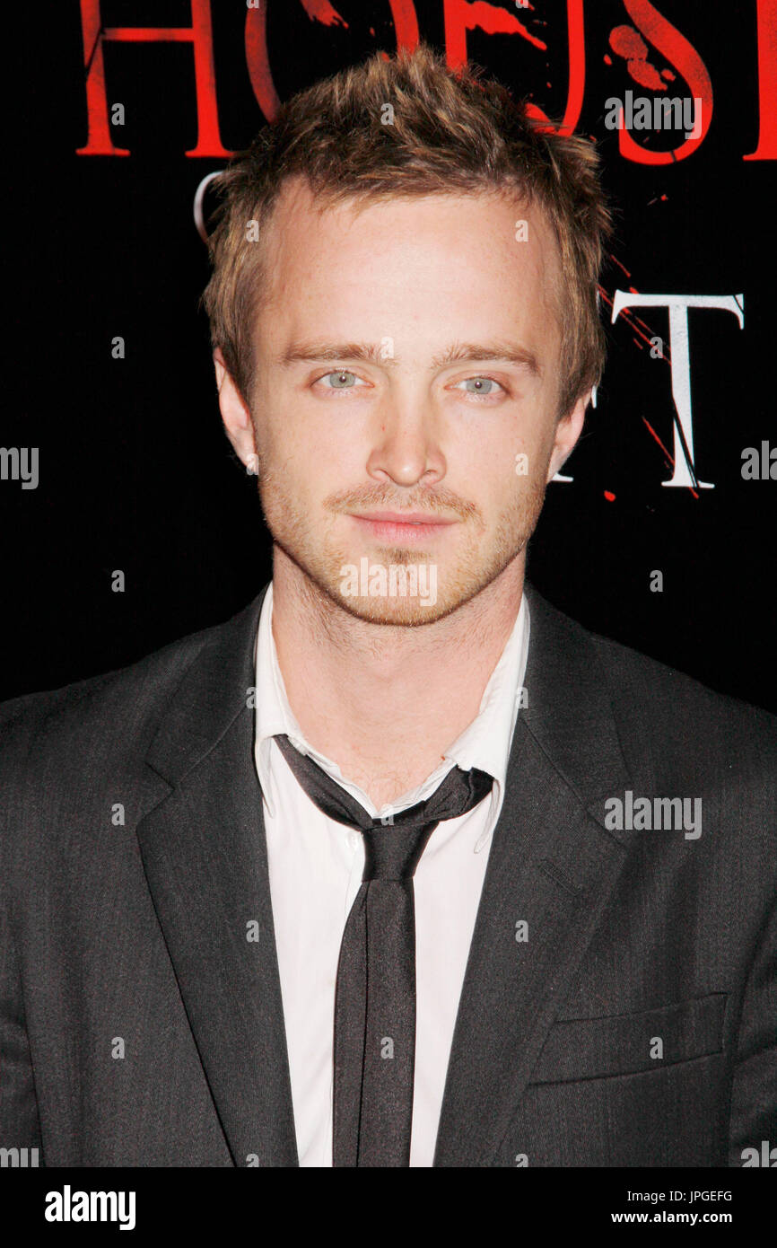 Aaron Paul at the World Premiere of THE LAST HOUSE ON THE LEFT held at ...