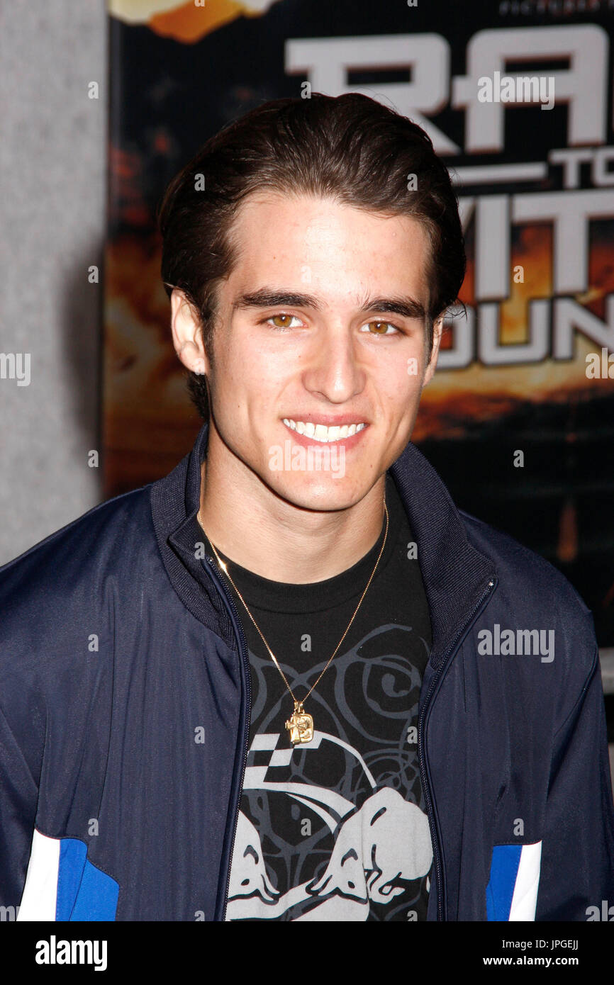 Daniel Samonas at the World Premiere of RACE TO WITCH MOUNTAIN held at the El Capitan Theatre in ...