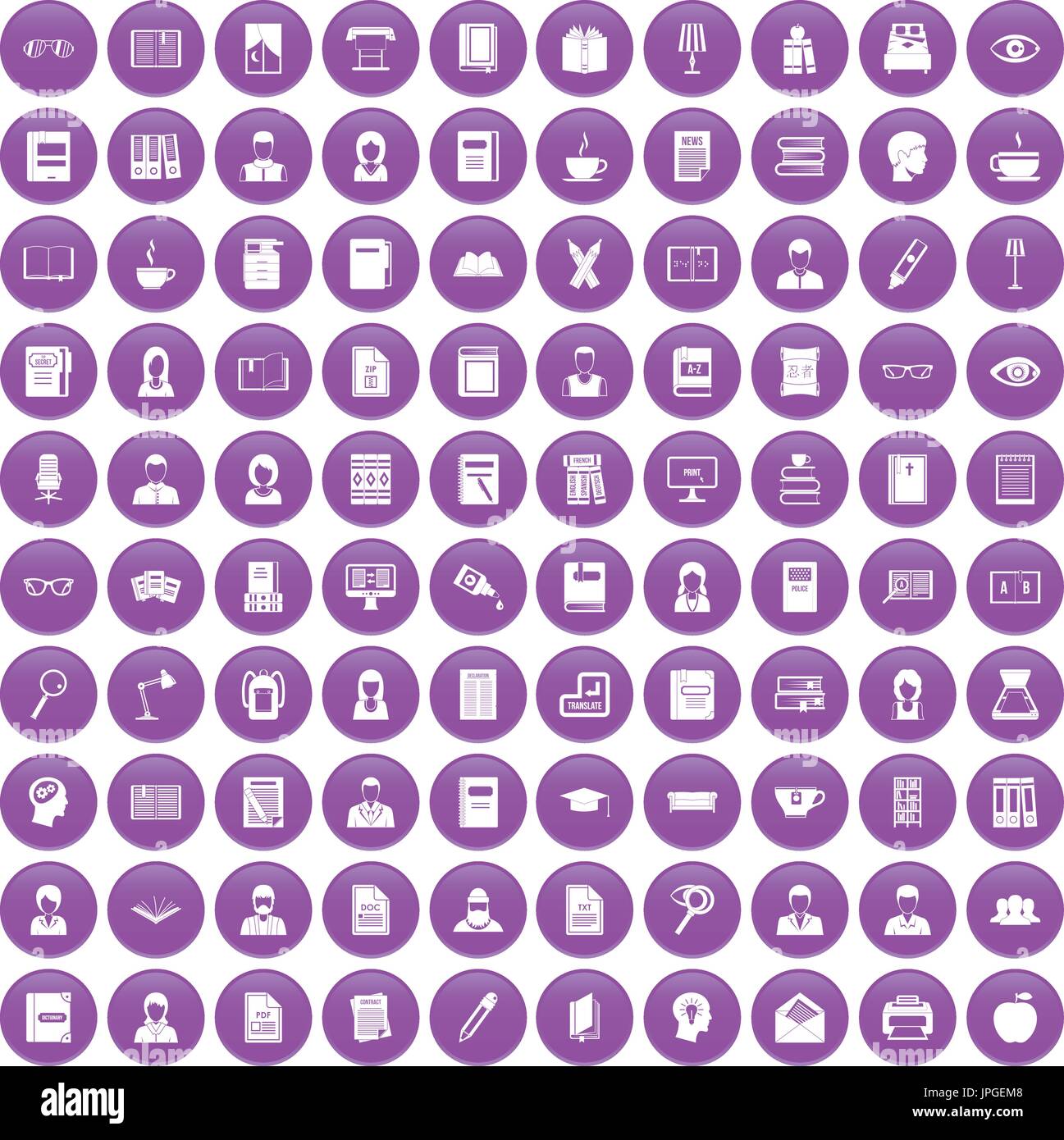 Woman news reader news Stock Vector Images - Alamy