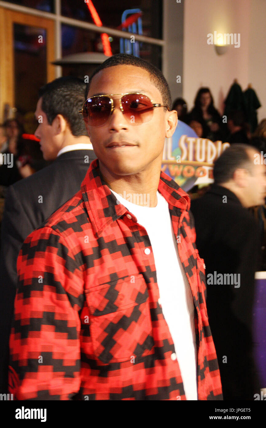Pharrell Williams at the World Premiere of FAST & FURIOUS. NEW MODEL ...