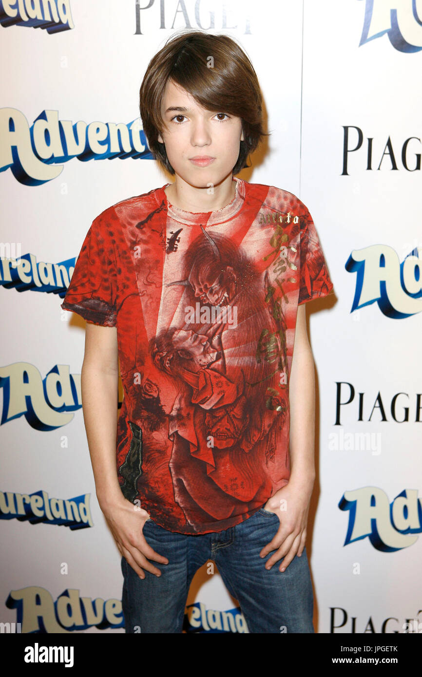 Remy Thorne at the Los Angeles Premiere of ADVENTURELAND held at the ...