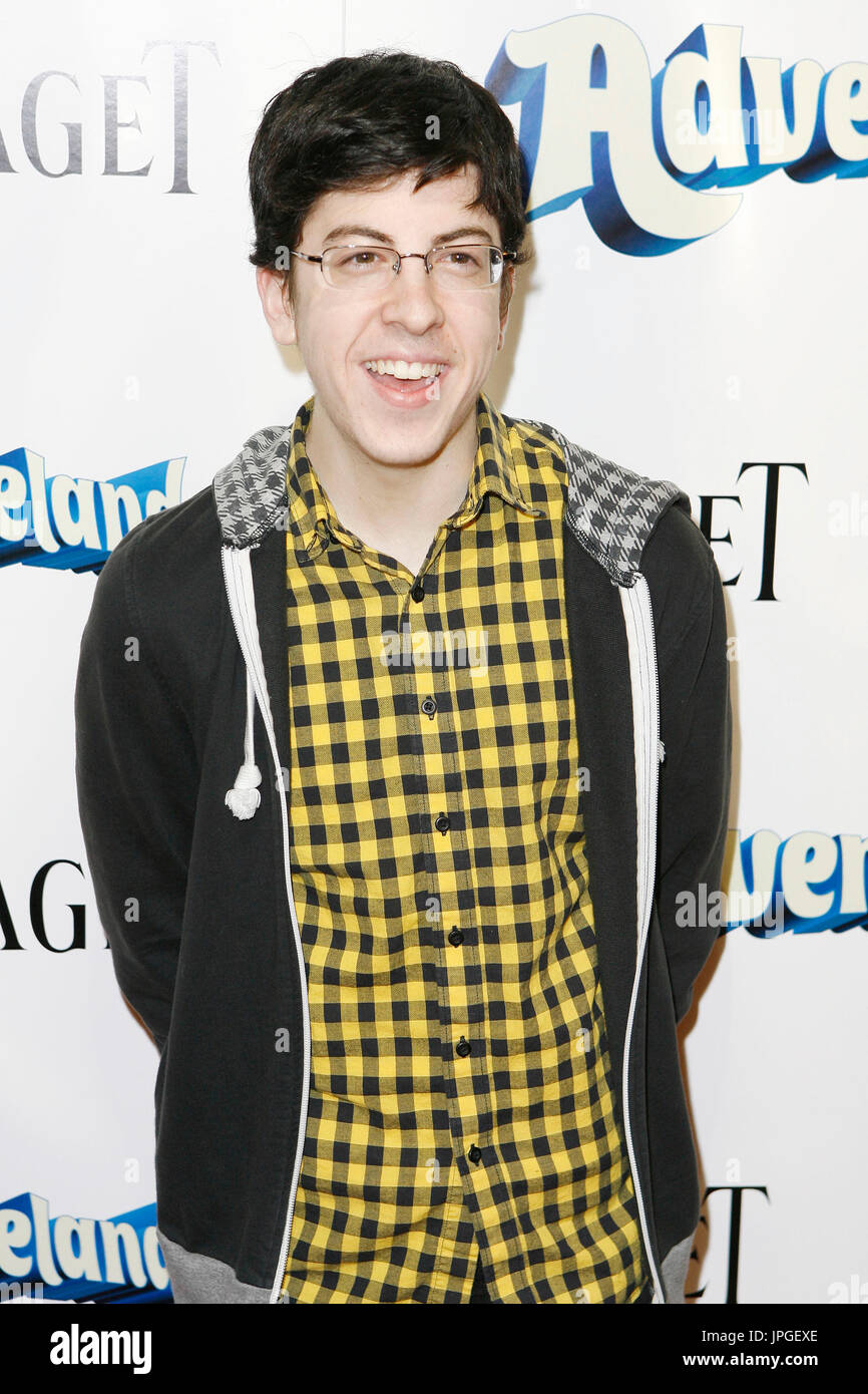 Christopher Mintz Plasse at the Los Angeles Premiere of ADVENTURELAND ...