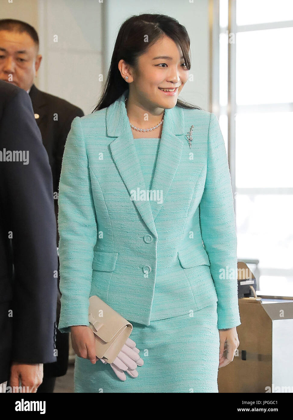 Princess Mako, the first grandchild of Emperor Akihito and Empress ...