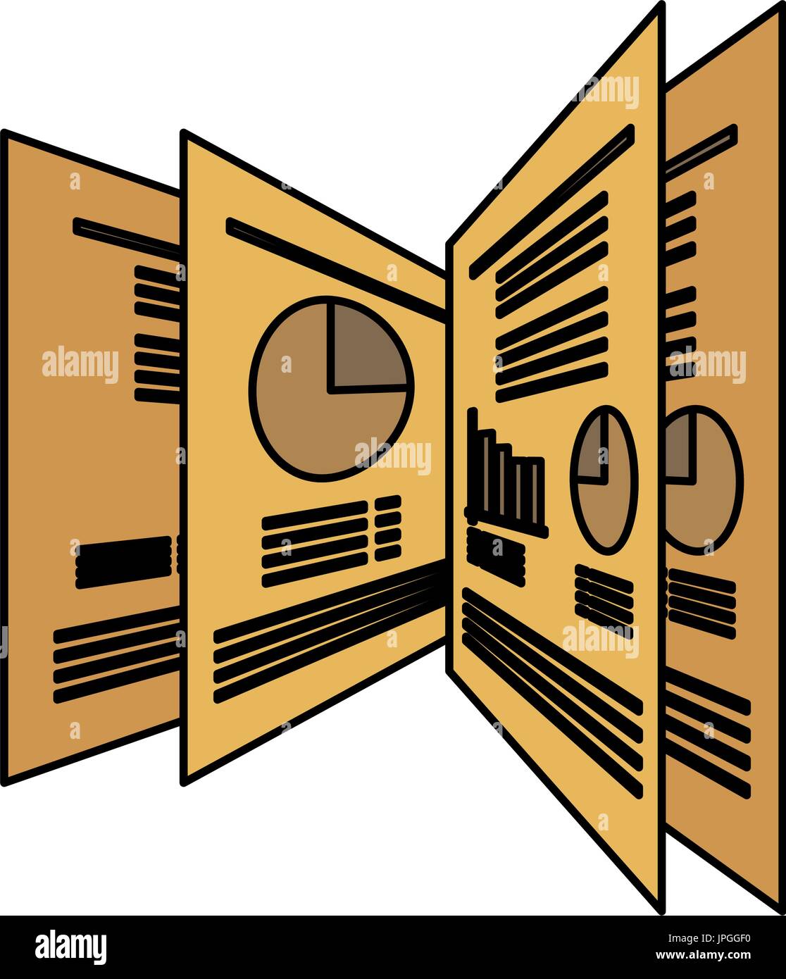 Graphic stats report Stock Vector Image & Art - Alamy