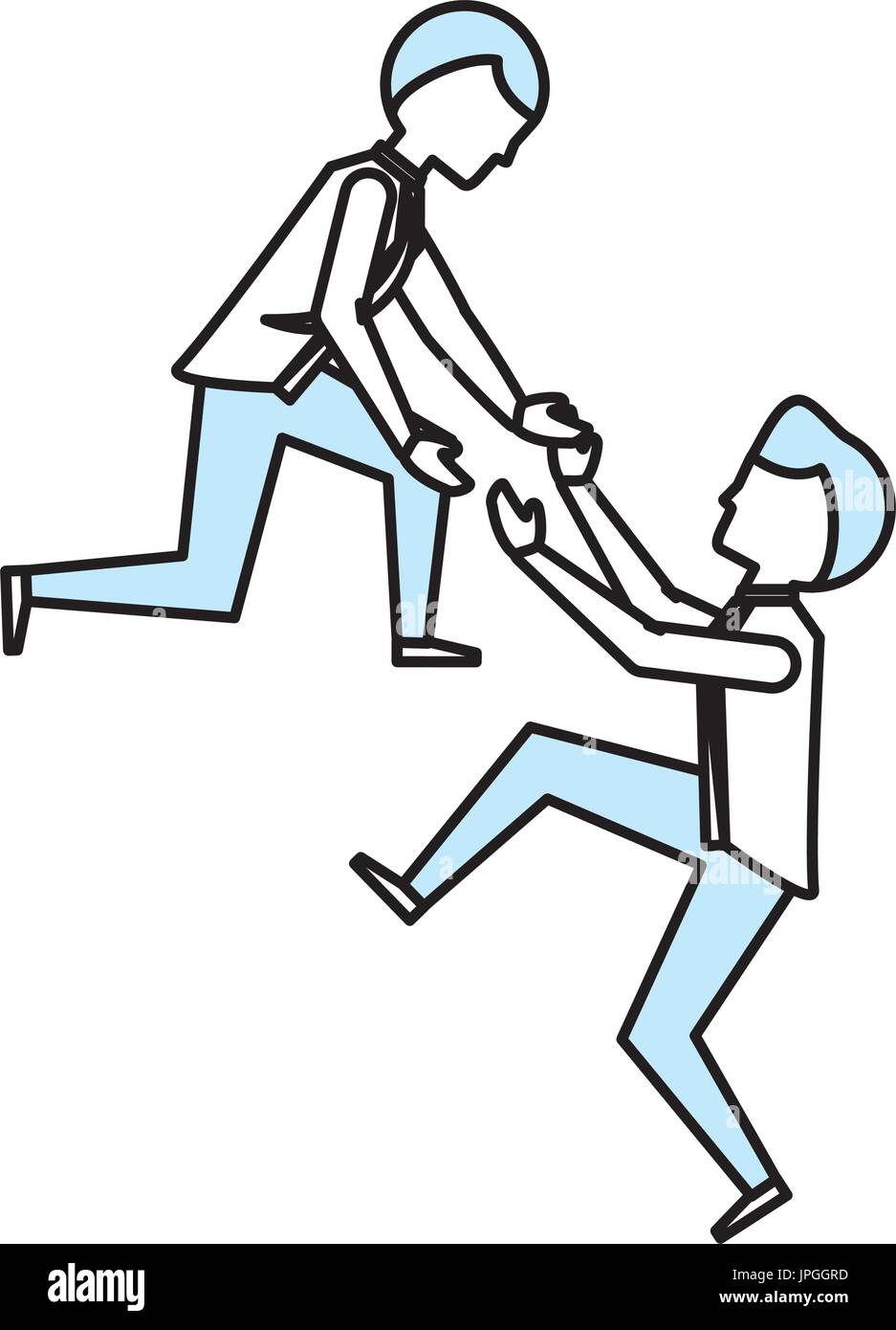 Business teamwork cartoon Stock Vector Image & Art - Alamy