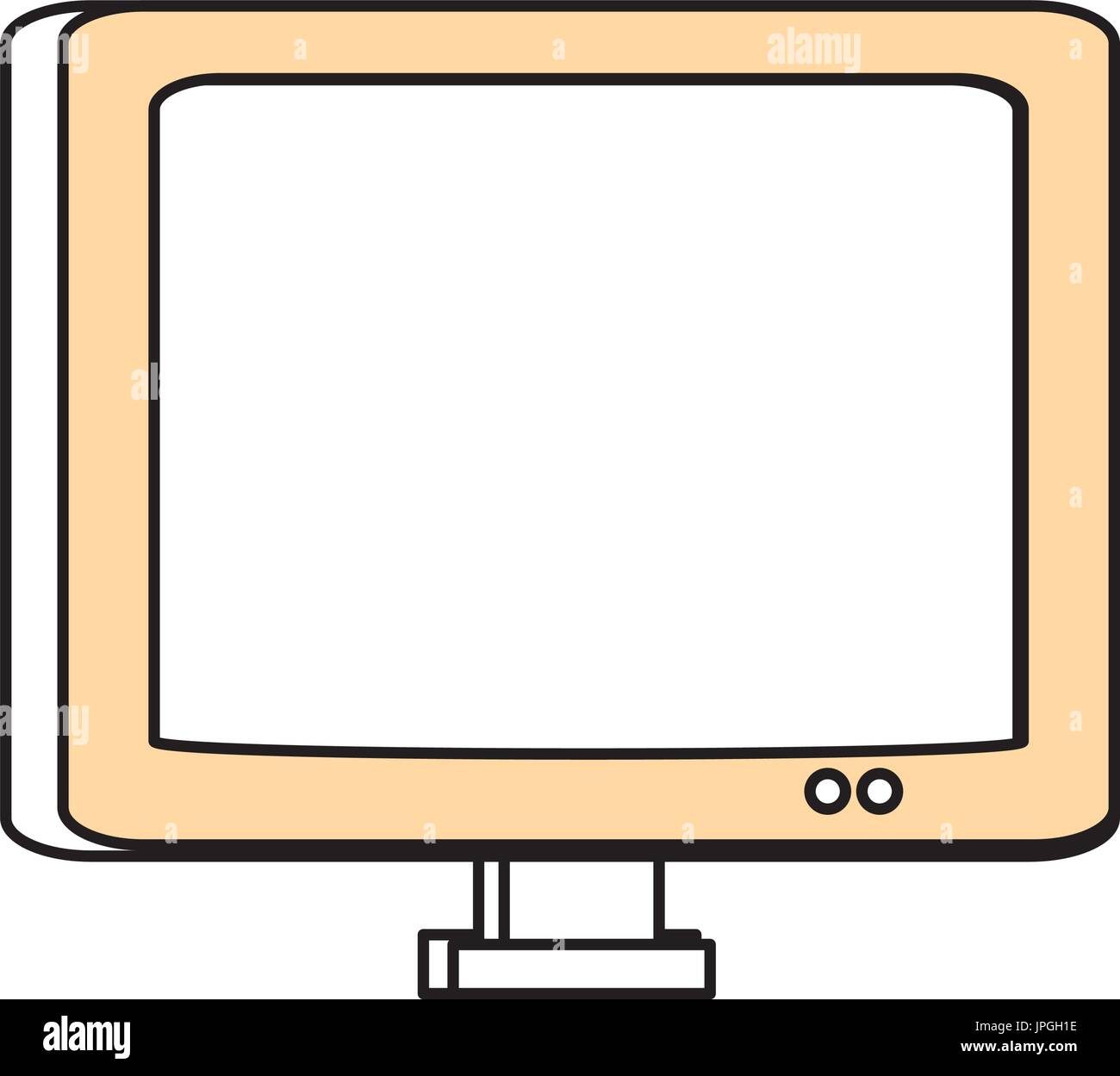 Computer screen technology Stock Vector Image & Art - Alamy