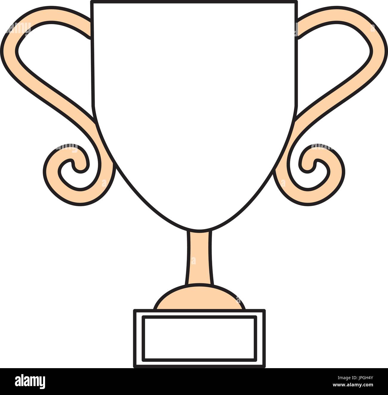 Trophy cup symbol Stock Vector Image & Art - Alamy