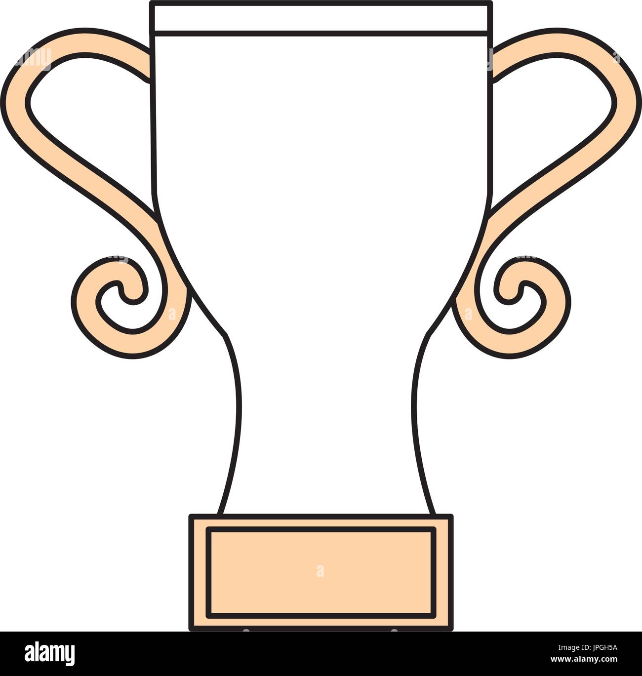 Trophy cup symbol Stock Vector Image & Art - Alamy
