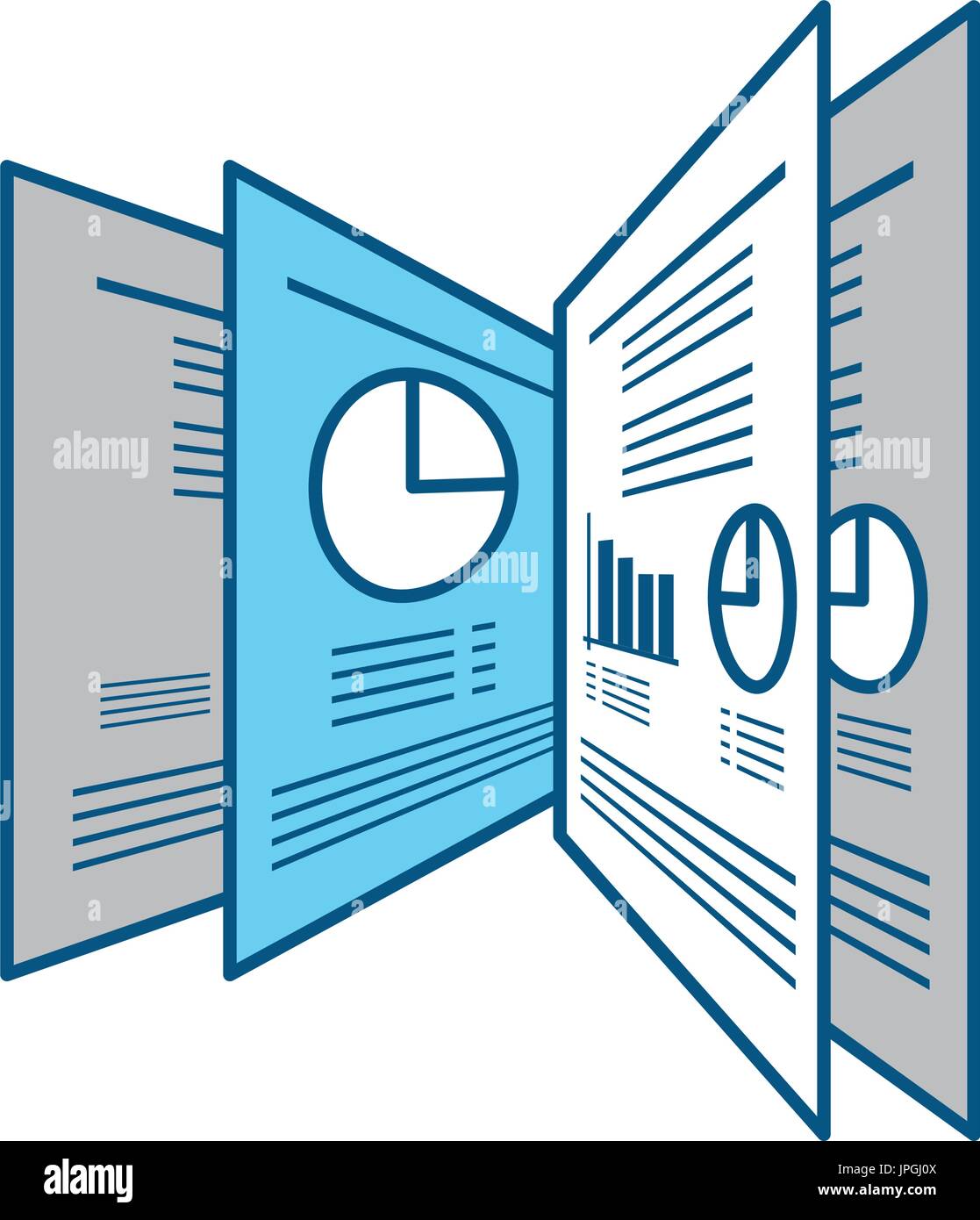 Graphic stats report Stock Vector Image & Art - Alamy