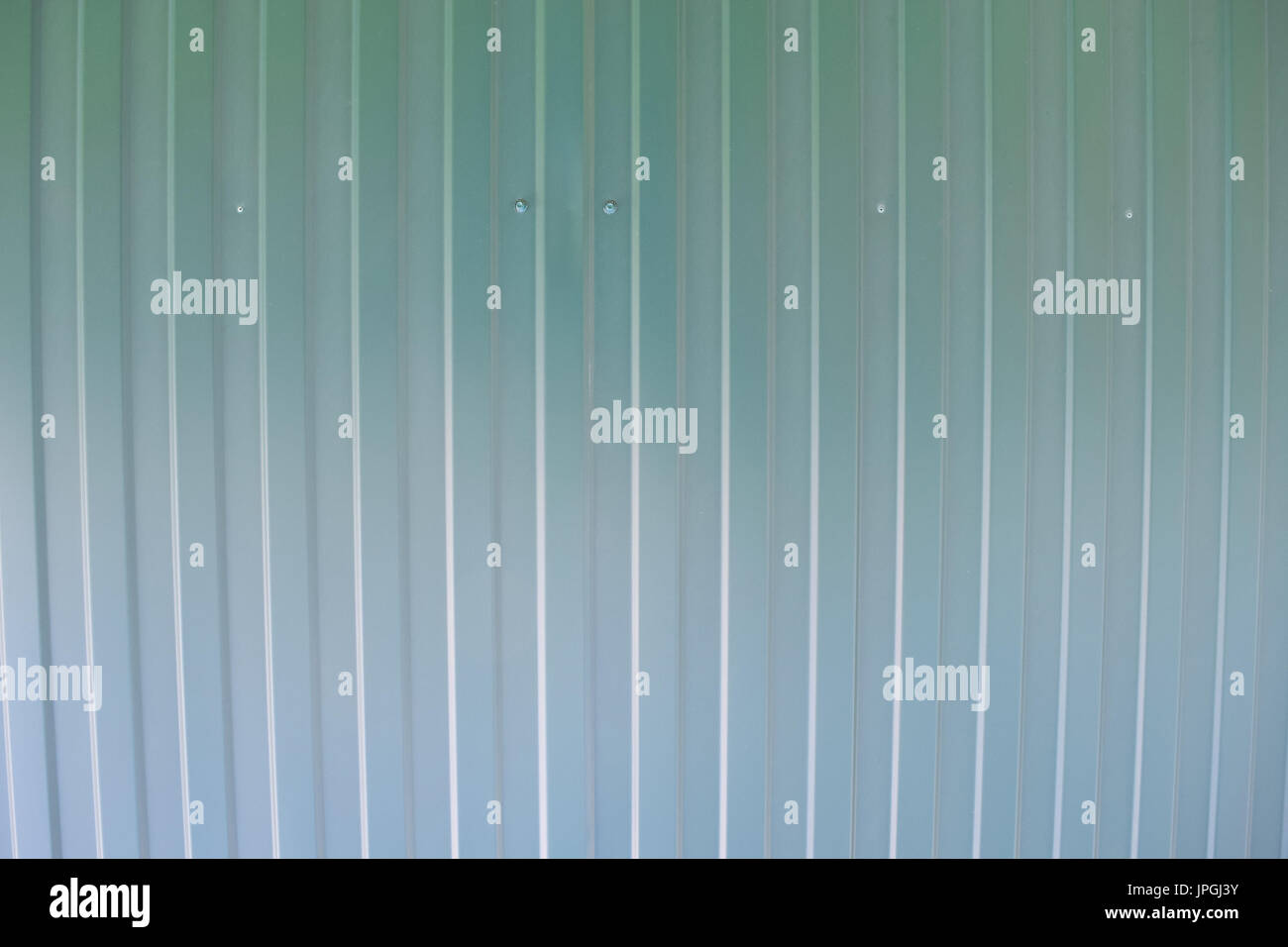 Diagonal pattern of metal profile. Fences from the galvanized iron ...