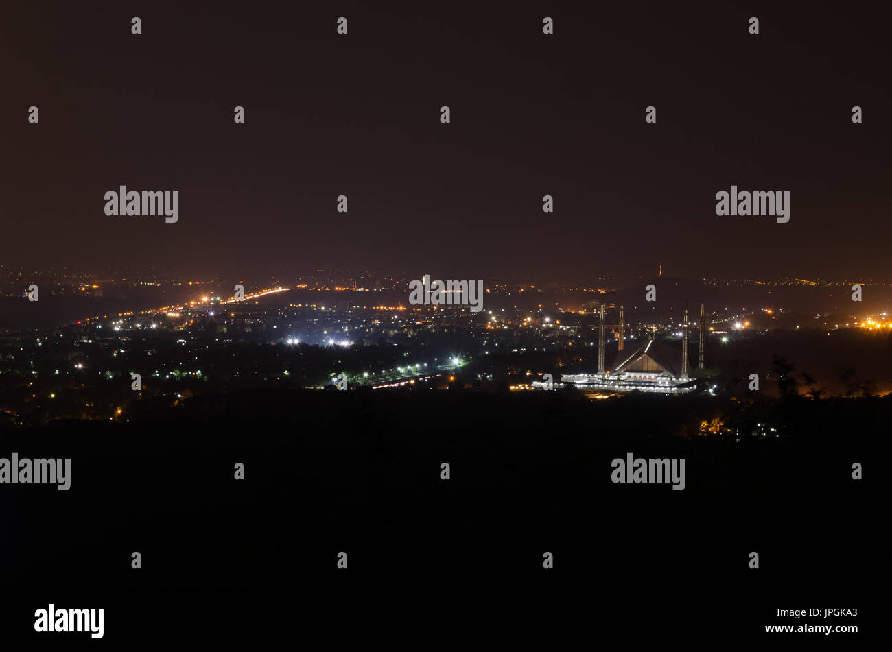 Islamabad at night hi-res stock photography and images - Alamy