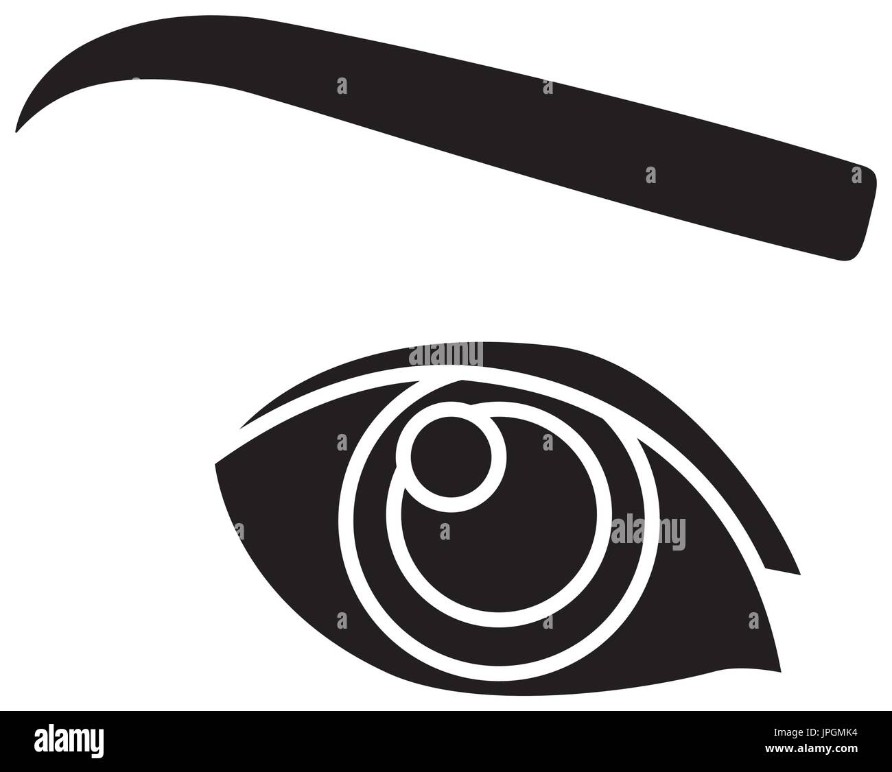 womans eye icon Stock Vector Image & Art - Alamy