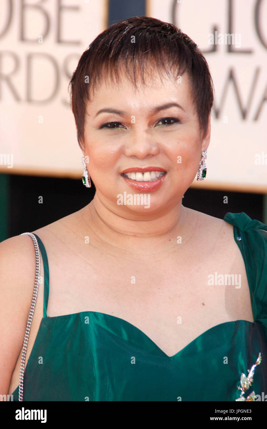 Janet Nepales at red carpet arrivals of "The 66th Annual Golden Globe ...