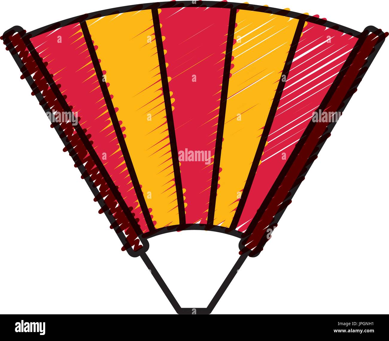 hand fan icon Stock Vector Image & Art - Alamy