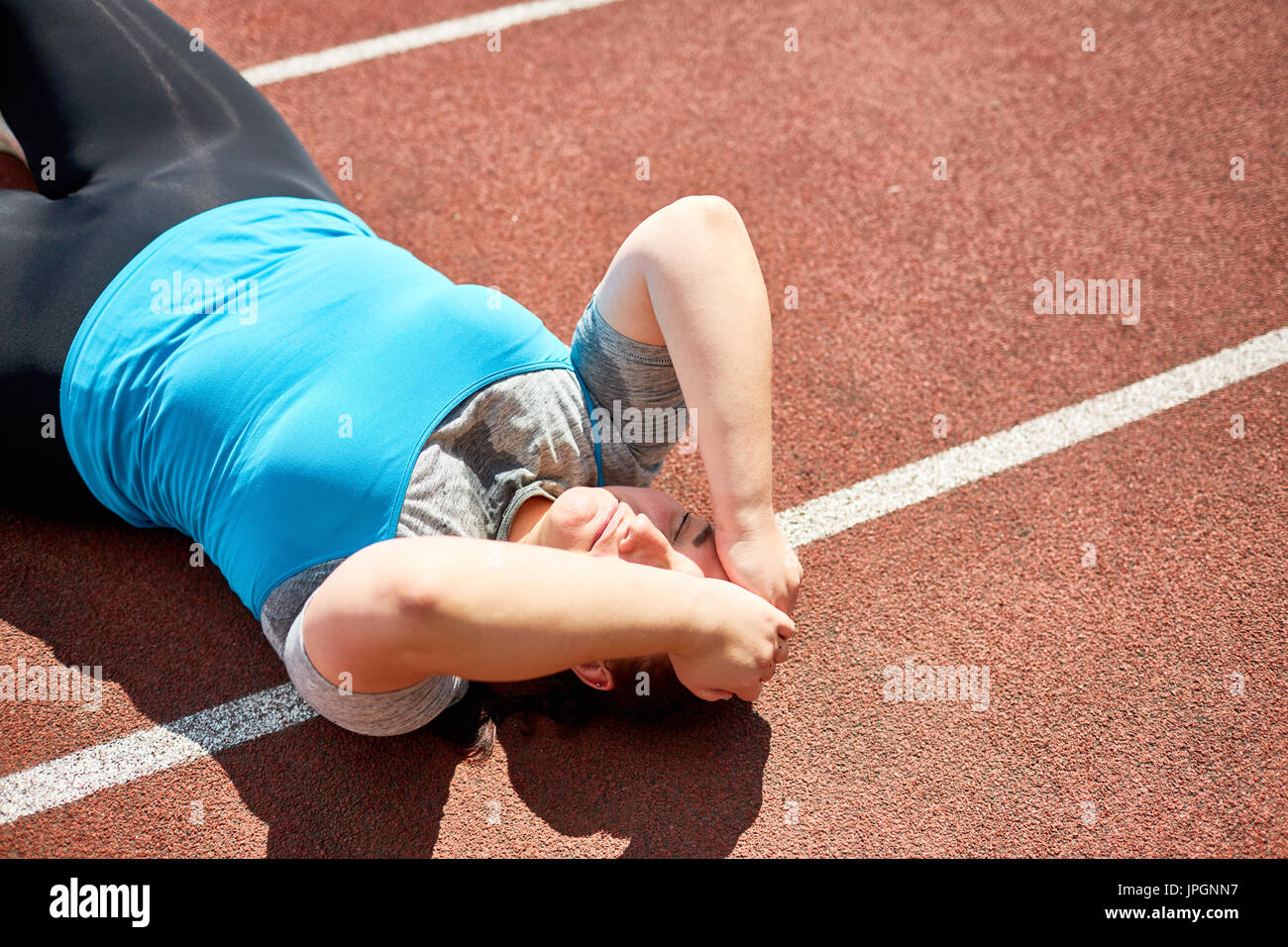 Overheating exercise hi-res stock photography and images - Alamy