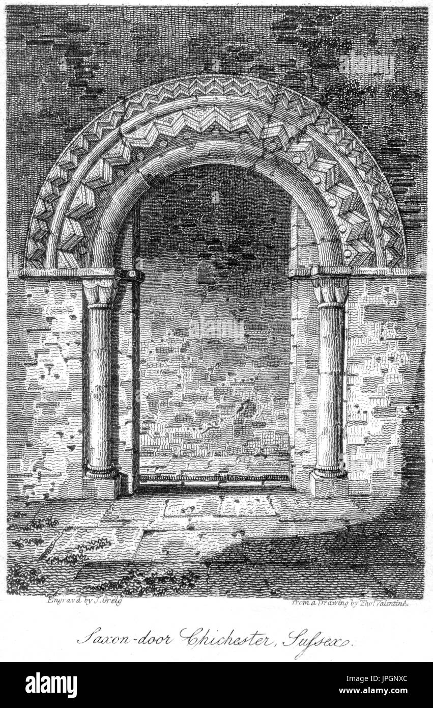 Chichester cathedral drawing hi-res stock photography and images - Alamy