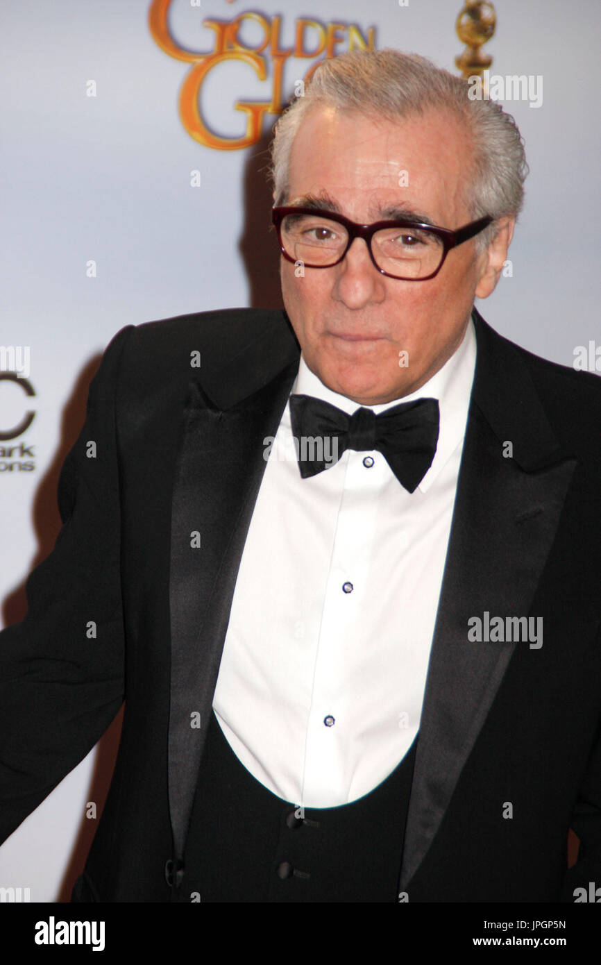 Martin Scorsese at press room of "The 66th Annual Golden Globe Awards ...