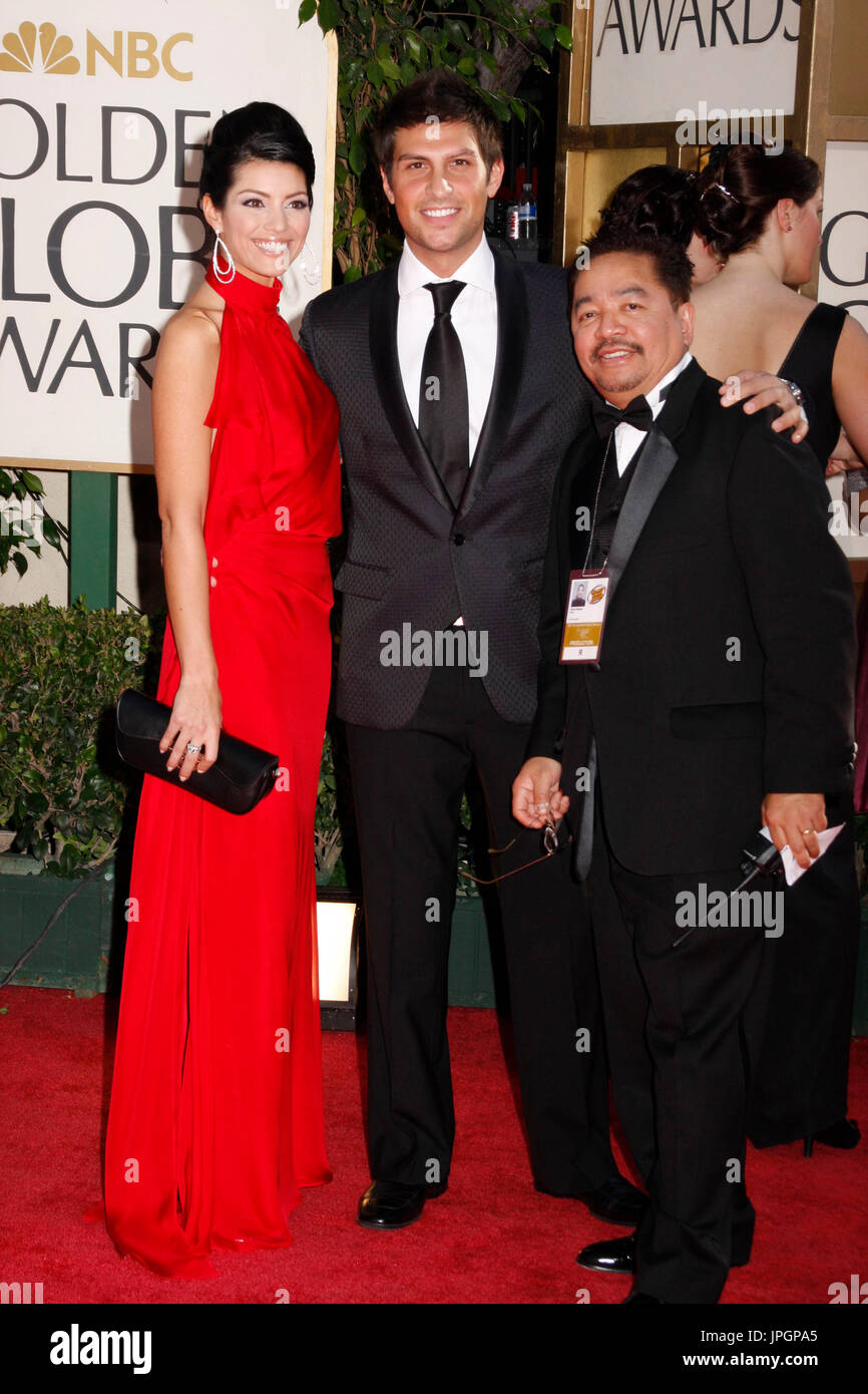 Danielle Marie Curis, Waref Hawasli and Ruben Nepales at red carpet ...