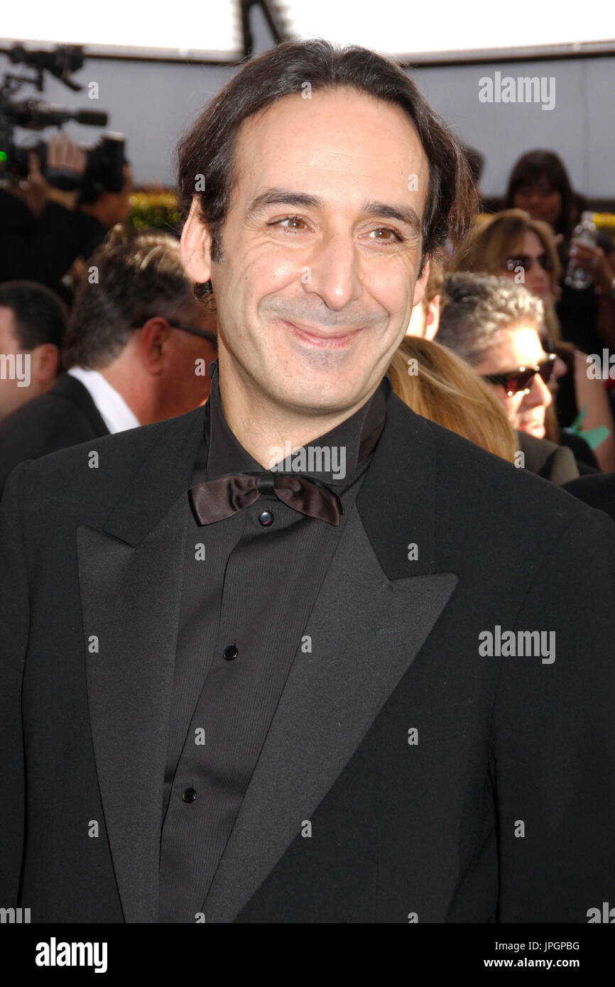 Alexandre Desplat at red carpet arrivals of "The 66th Annual Golden ...