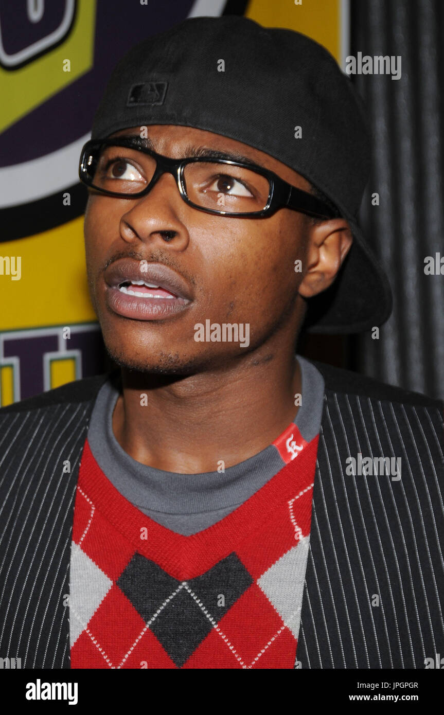 Diamond Robinson AKA Juice of Boxcuttuhz at the live taping of Randy ...