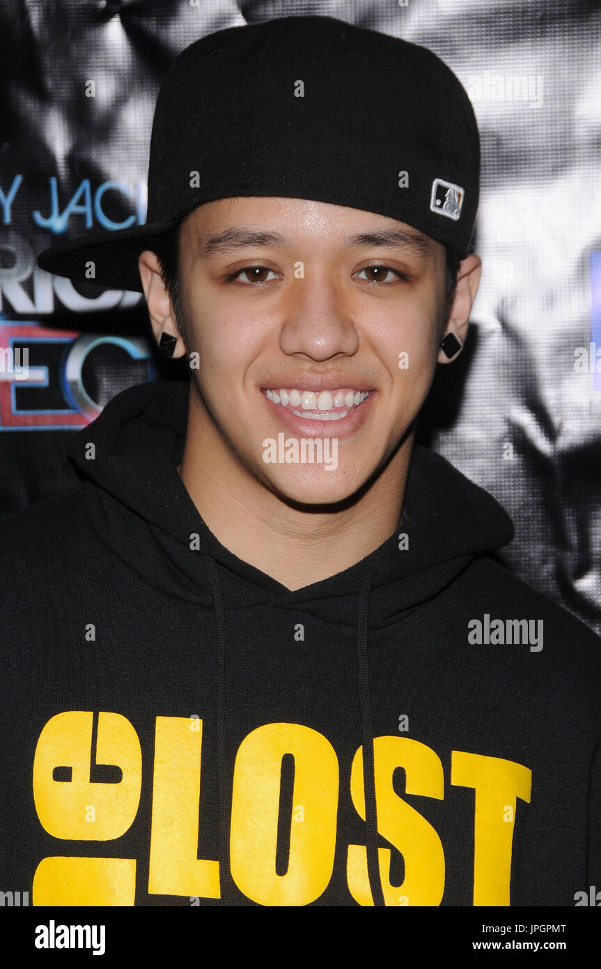 Kyle Hanagami of The Lost Kids at the live taping of Randy Jackson s ...