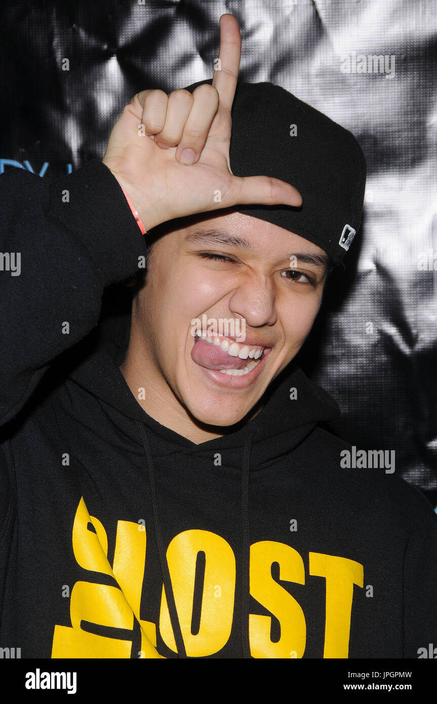 Kyle Hanagami of The Lost Kids at the live taping of Randy Jackson s ...