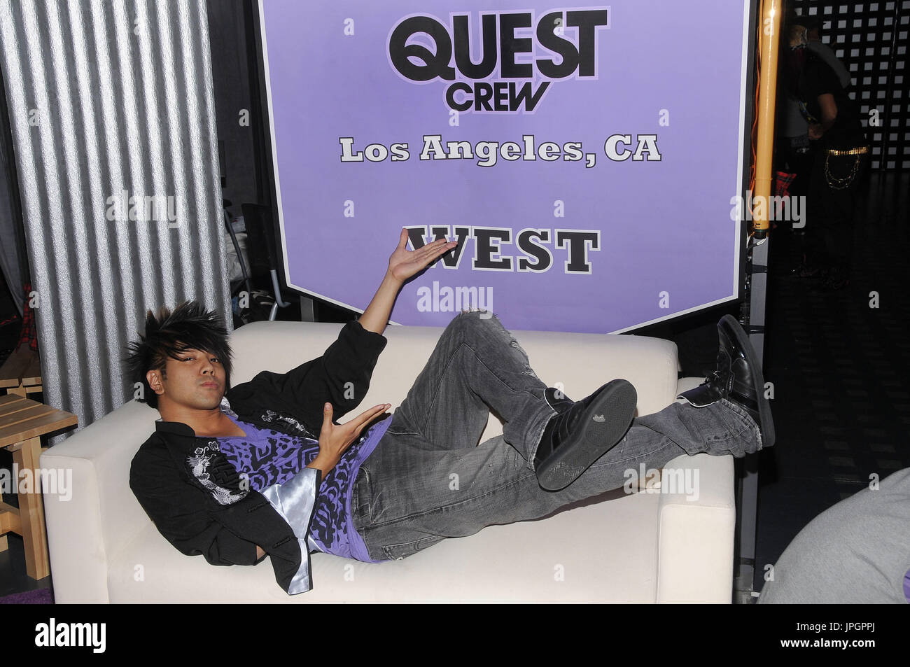 Ryan Conferido AKA Ryanimay of Quest at the live taping of Randy ...