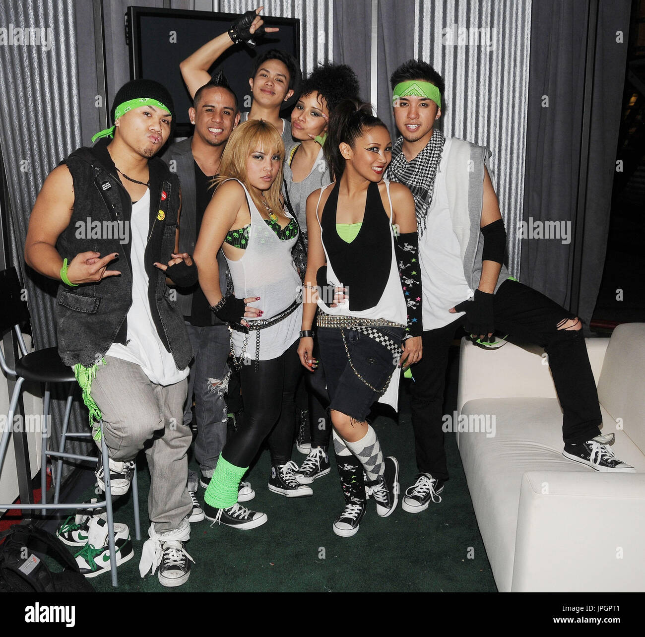 Team Millennia at the live taping of Randy Jackson s America s Best ...