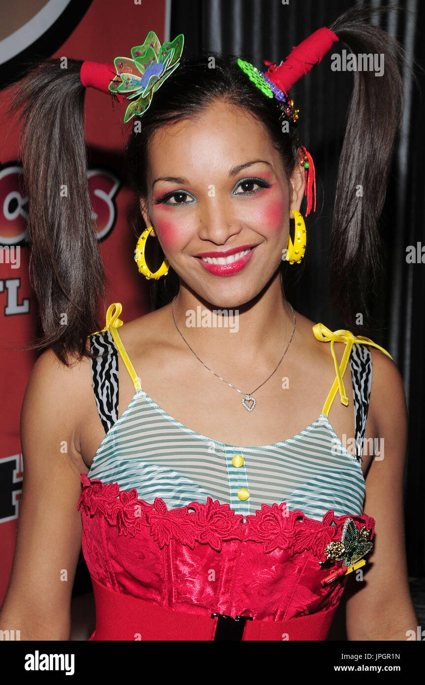 Wendy Simmons of Fly Khicks at the live taping of Randy Jackson s ...