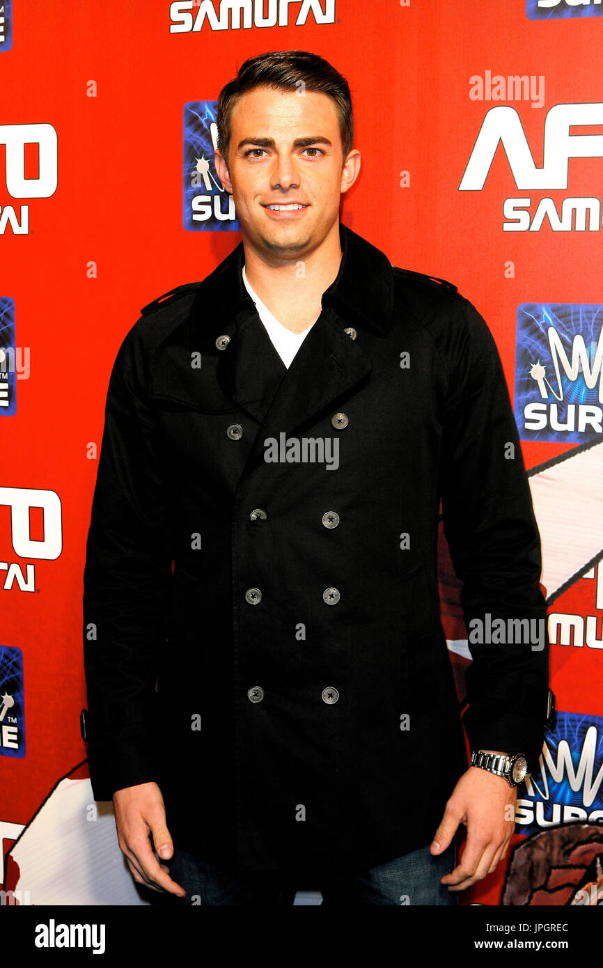 Jonathan Bennett at the AFRO SAMURAI Videogame Launch Party held at the ...