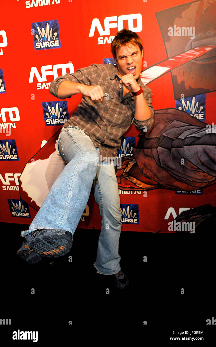 Gregory Michaels at the AFRO SAMURAI Videogame Launch Party held at the ...