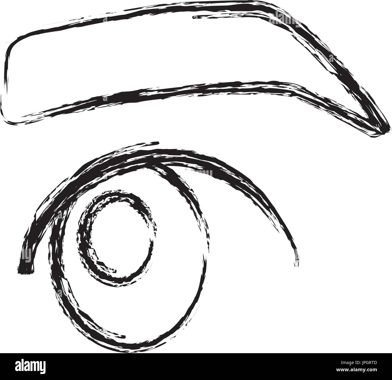 eye and eyebrow icon Stock Vector Image & Art - Alamy