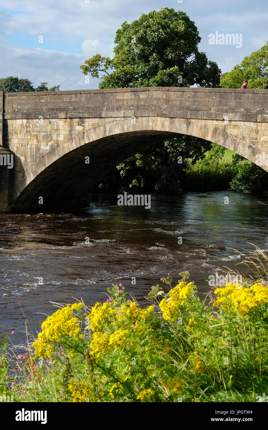 River ribble at clitheroe hi-res stock photography and images - Alamy