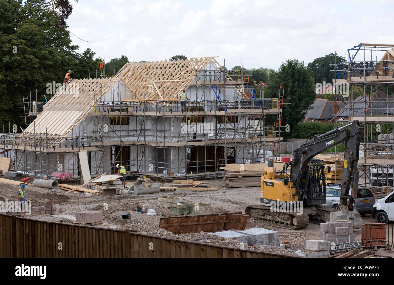 Housing development by Imiri Construction at Old Station Yard in Sutton ...