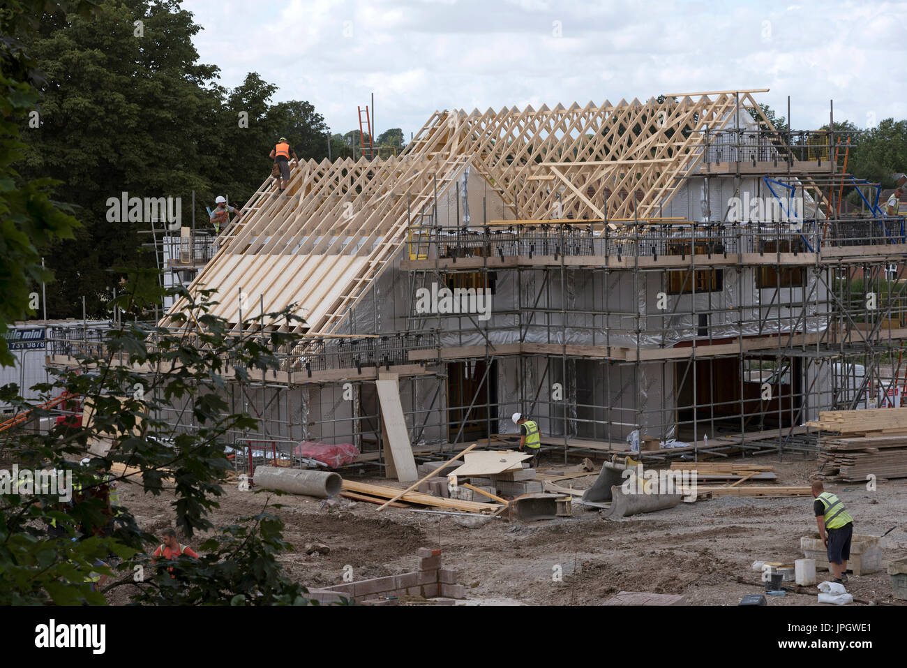 Housing development by Imiri Construction at Old Station Yard in Sutton ...