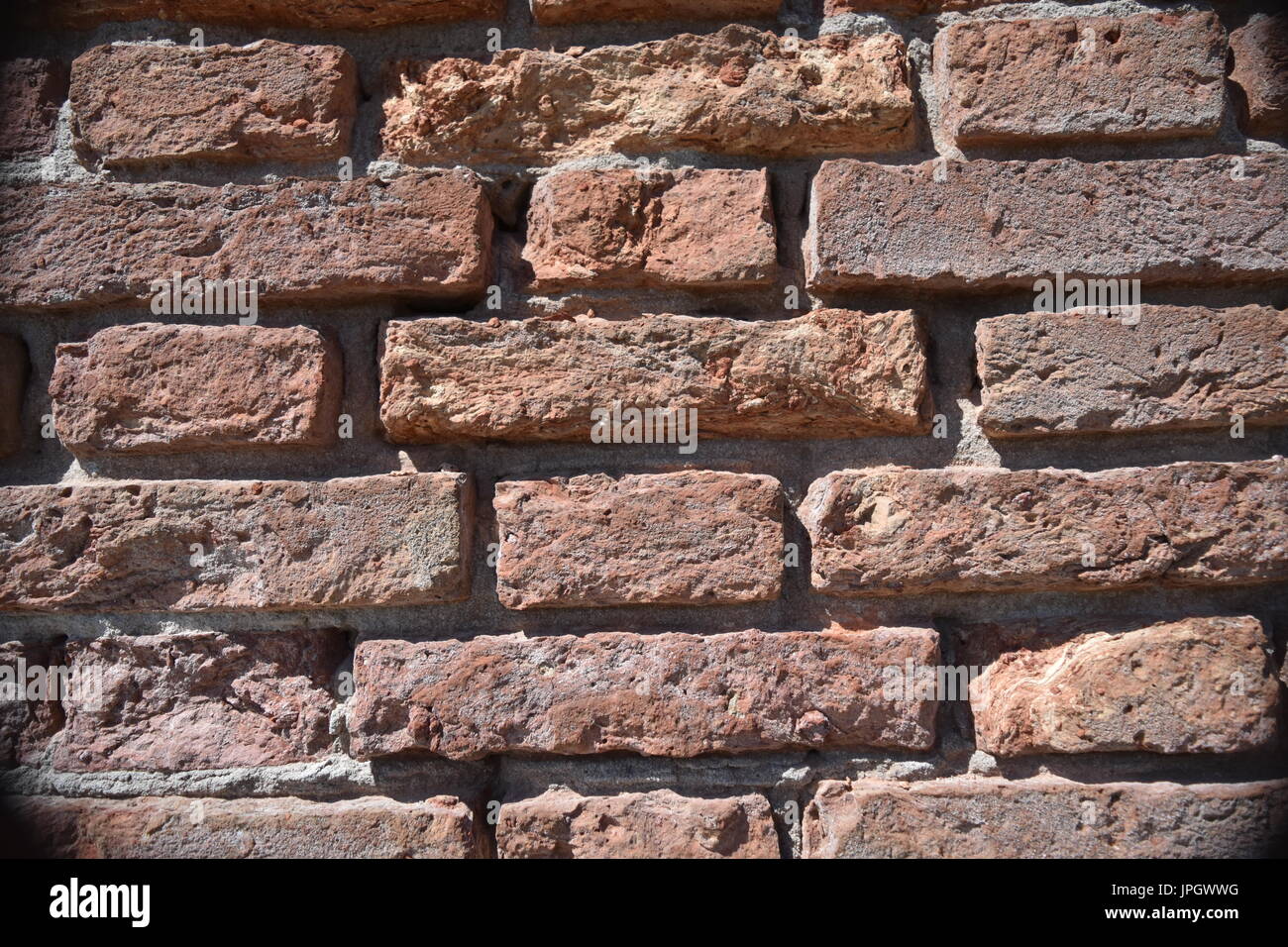 Medieval brick wall on island of Murano, Venice Stock Photo - Alamy