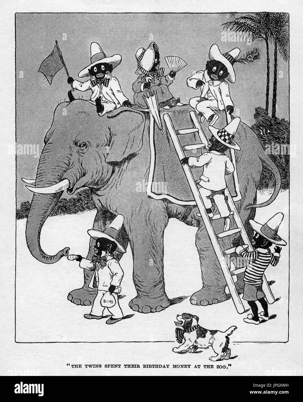 Illustration from the Wonder Book 1921 Stock Photo - Alamy