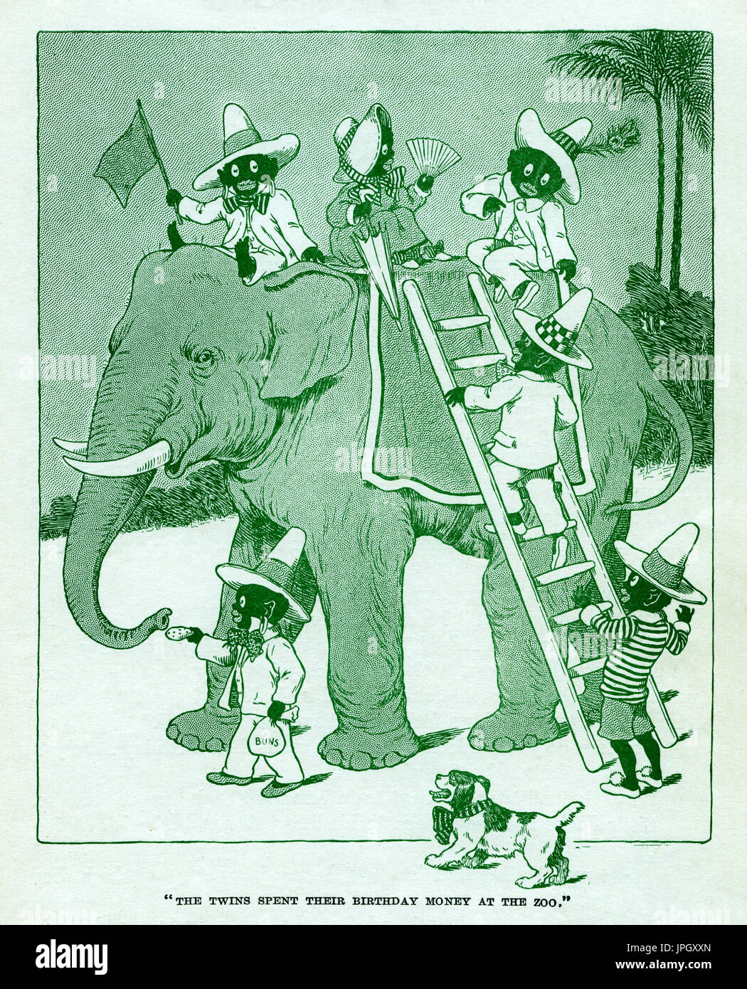 Illustration from the Wonder Book 1921 Stock Photo - Alamy