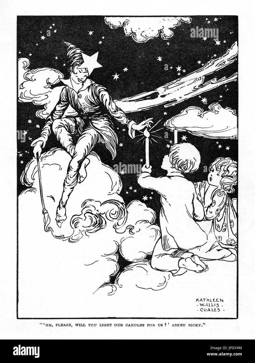 Illustration from the Wonder Book 1921 Stock Photo - Alamy