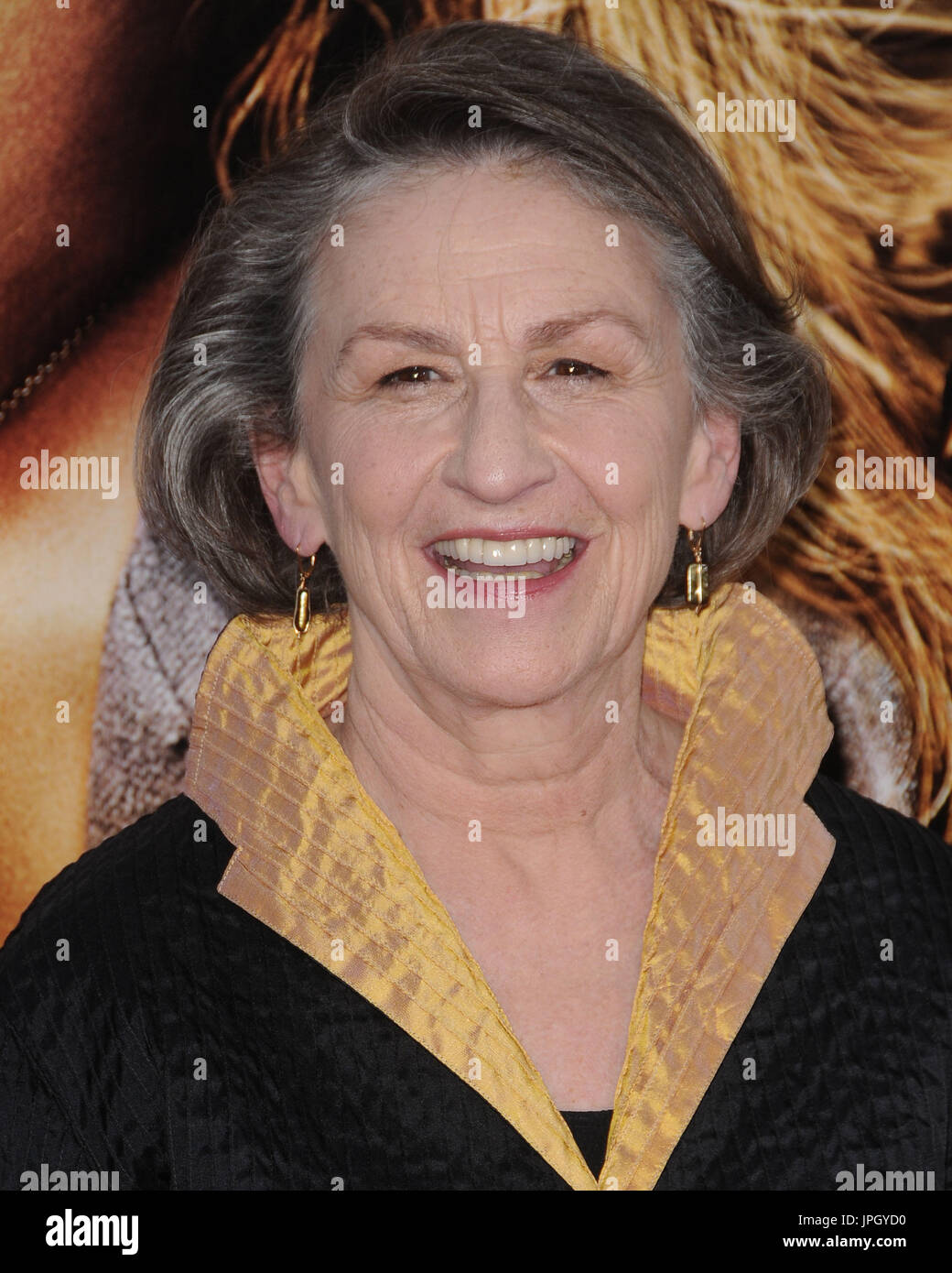 Lorna Raver at the World Premiere of "Drag Me To Hell" held at the Mann ...