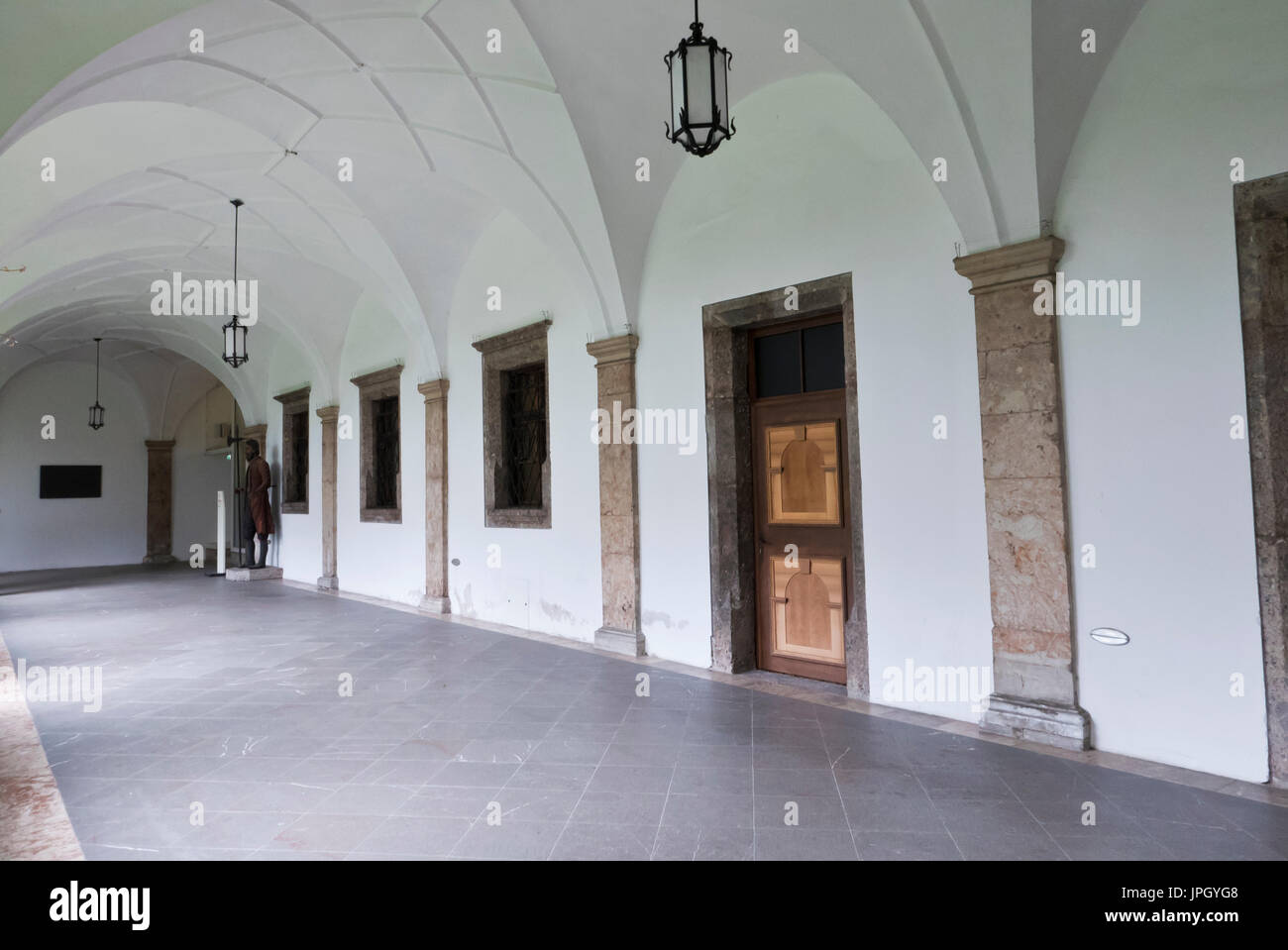 Hofkirche church courtyard hi-res stock photography and images - Alamy
