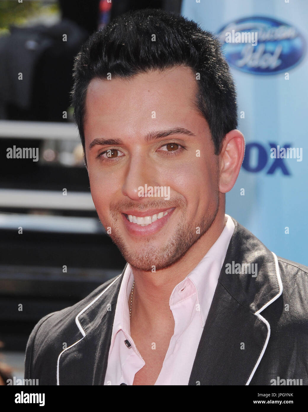 David Hernandez at the American Idol Season 8 Finale held at the Nokia ...