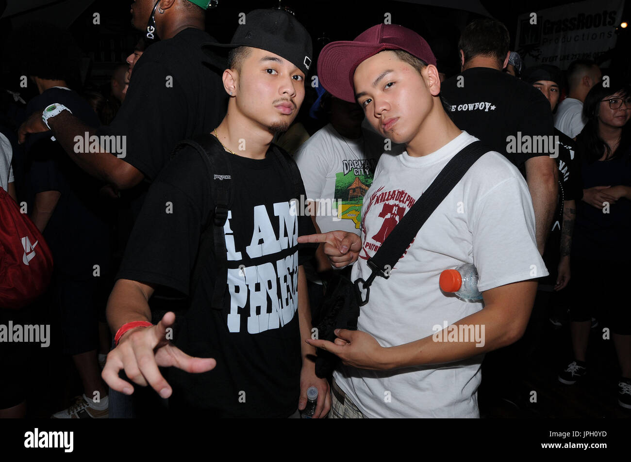 Jay Jeo AKA Rukkus and Lor Song AKA Blao of Phresh Select at Freestyle ...