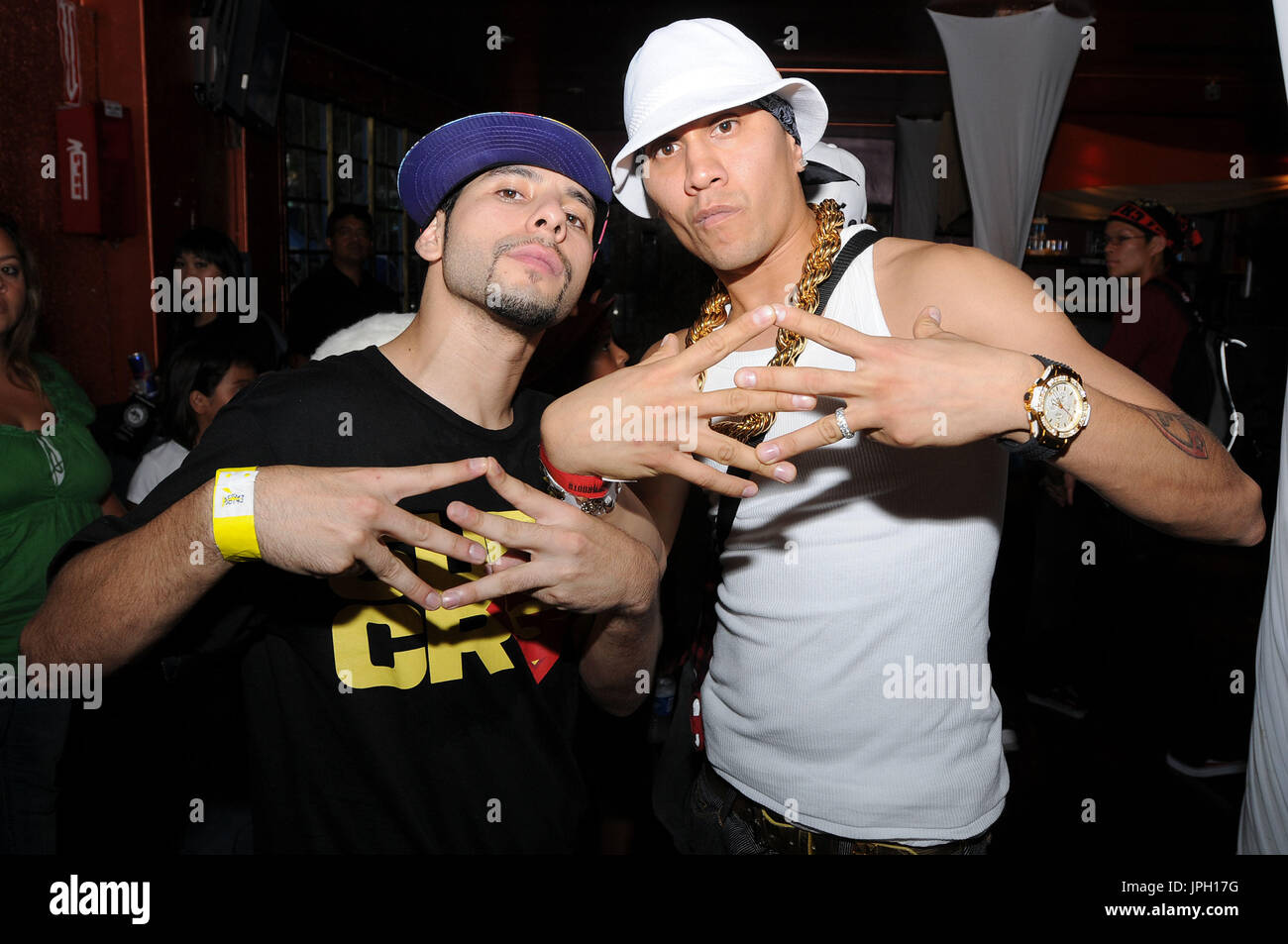 Jon Cruz AKA Do-Knock and Taboo of the Black Eyed Peas at Freestyle ...